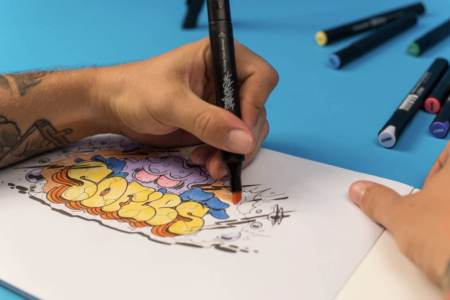 Ironlak Strikers – 8 Set Bundle (160 Graphic Markers) - Artillery Worldwide