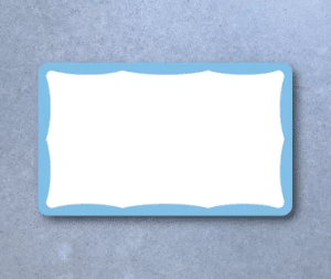 High Tack Sticker Pack 50pc – Border Blue - Artillery Worldwide