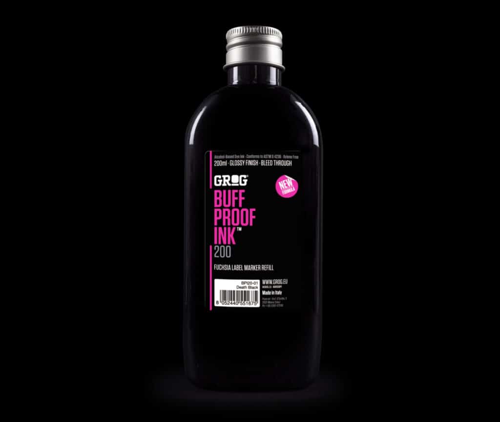 GROG Buff Proof Ink 200 Refill - Artillery Worldwide